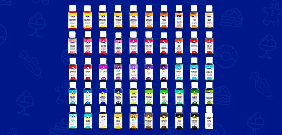 Explora la Completa Gama de Colores en Gel ENCO – ENCO Menudeo