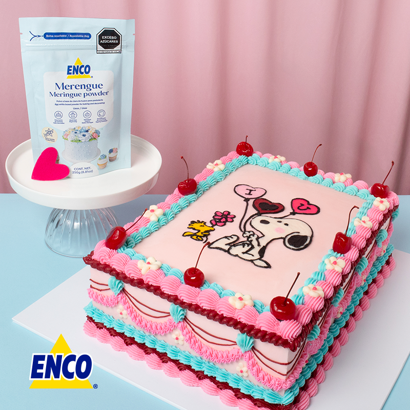 Pastel Plancha Snoopy – ENCO Menudeo